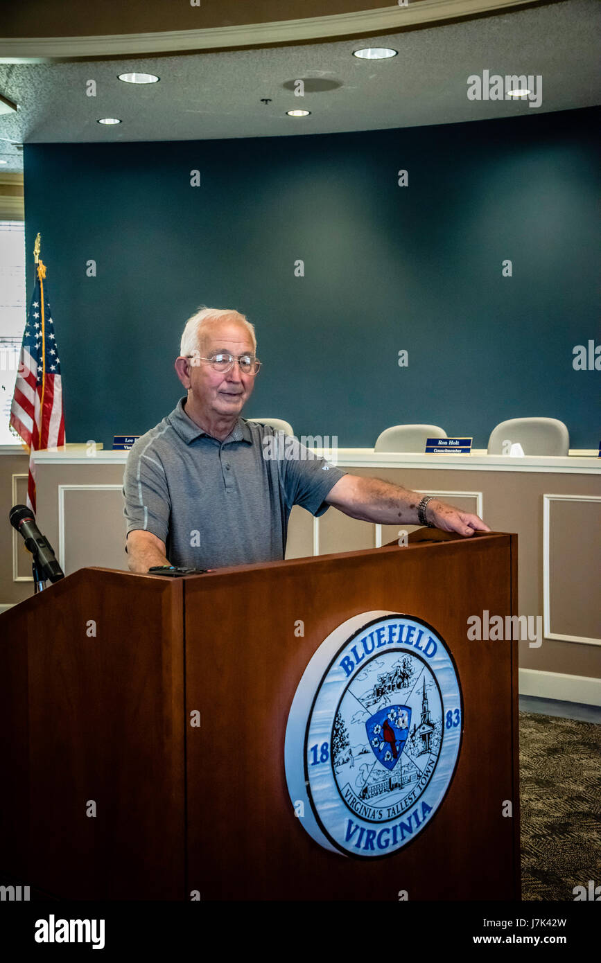 Small town mayor in city hall Stock Photo - Alamy