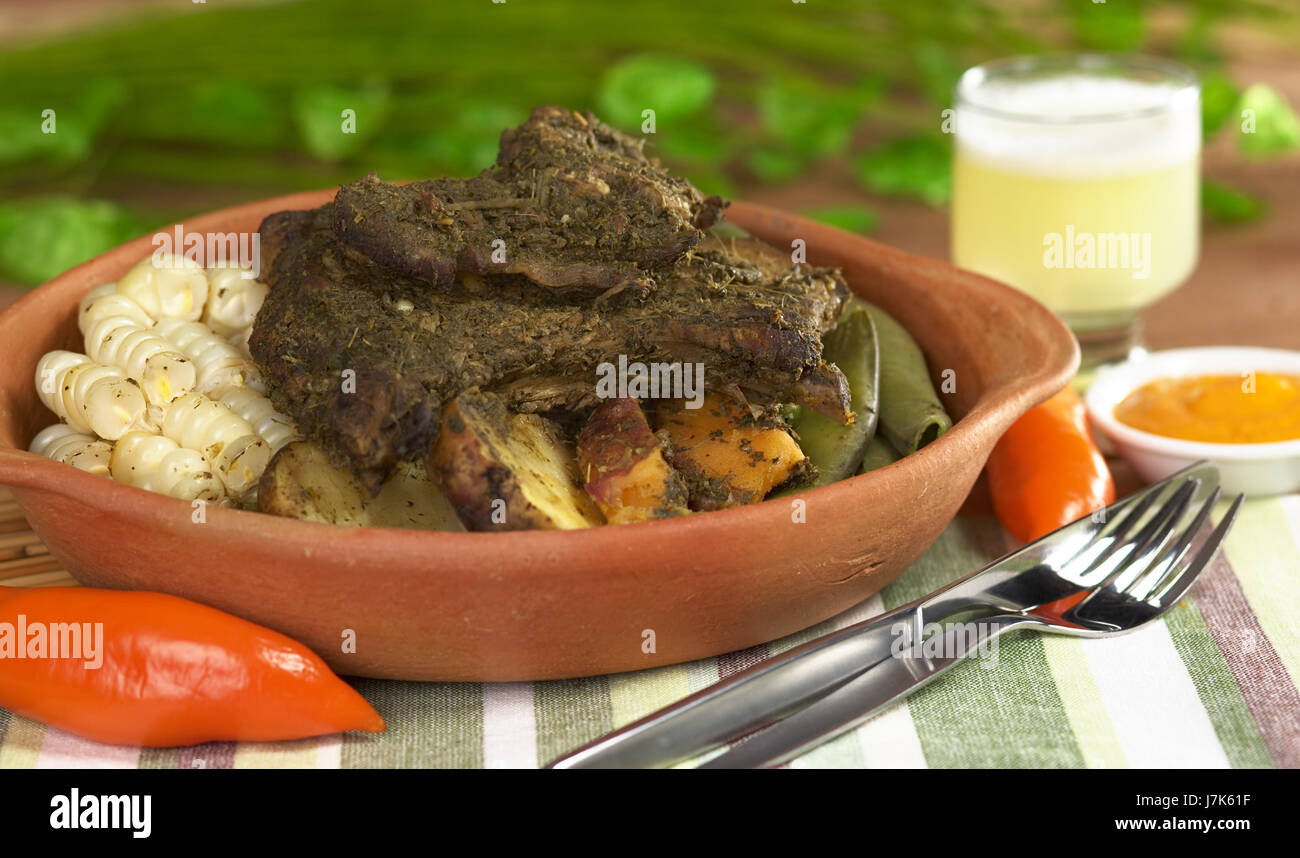 food aliment corn dish meal peru potato peruvian meat potatoe food ...