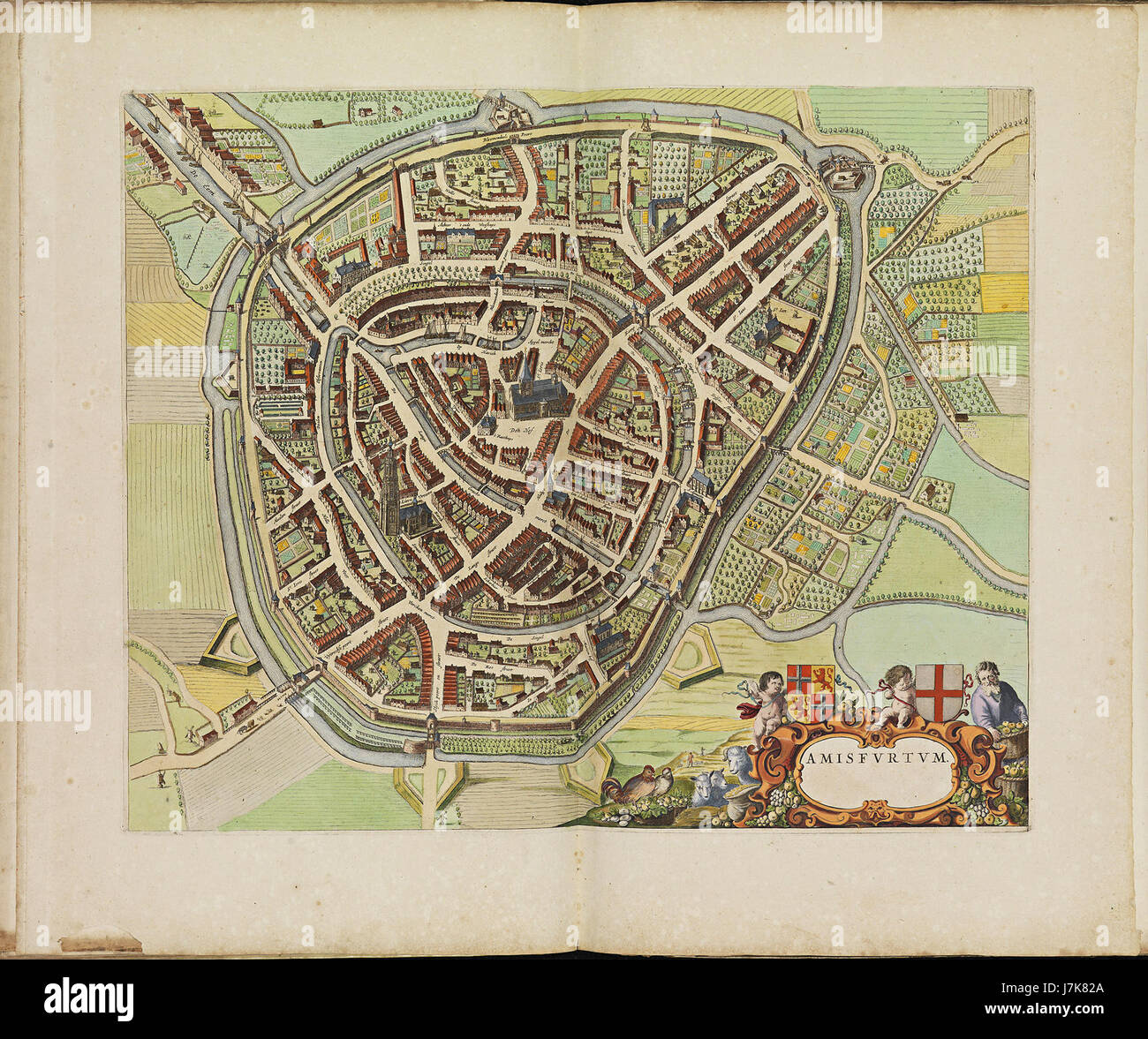 The Atlas de Wit, created in 1698, features a detailed map of ...