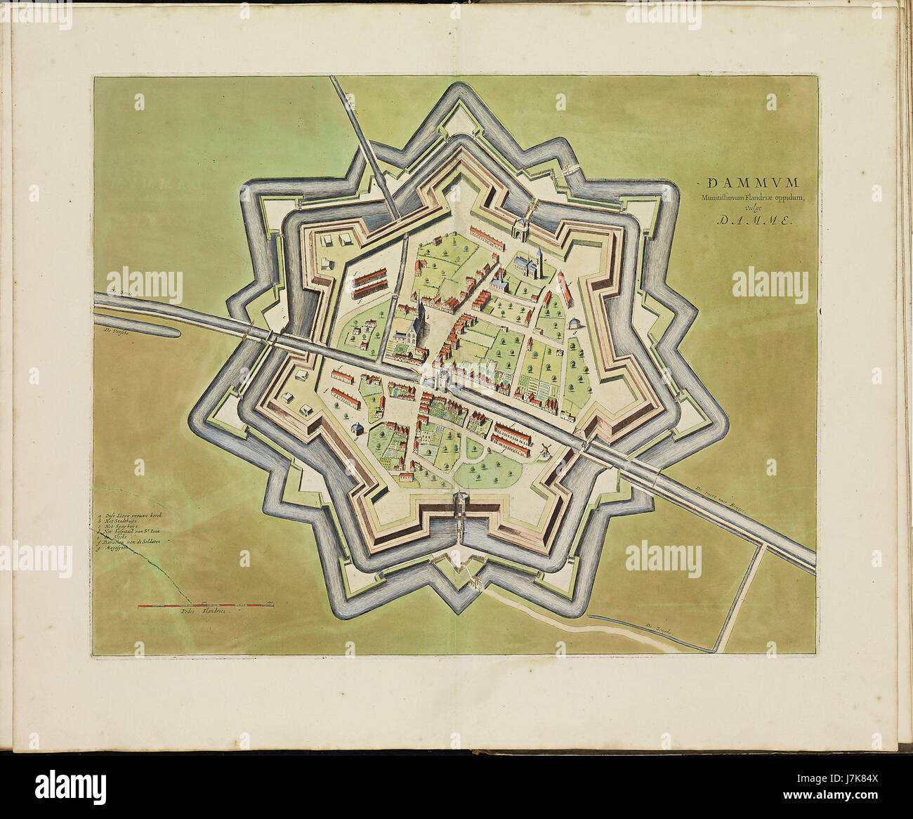 The Atlas de Wit, published in 1698, features detailed maps, with plate ...