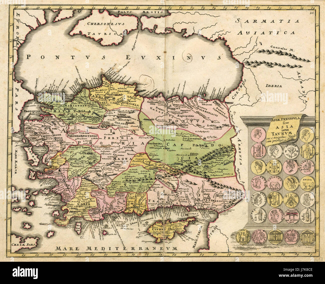 Taurus mountains map hi-res stock photography and images - Alamy