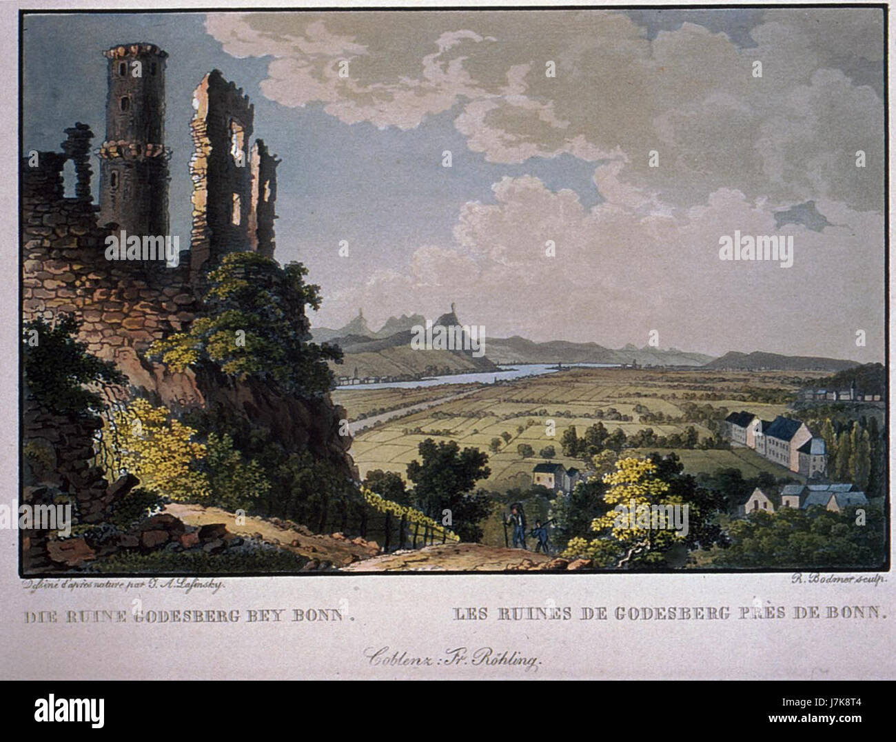 Bodmer Godesburg is a historical landmark in Germany, originally a ...