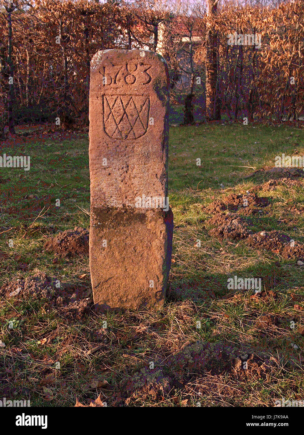 Medieval stone boundary markers hi-res stock photography and images - Alamy