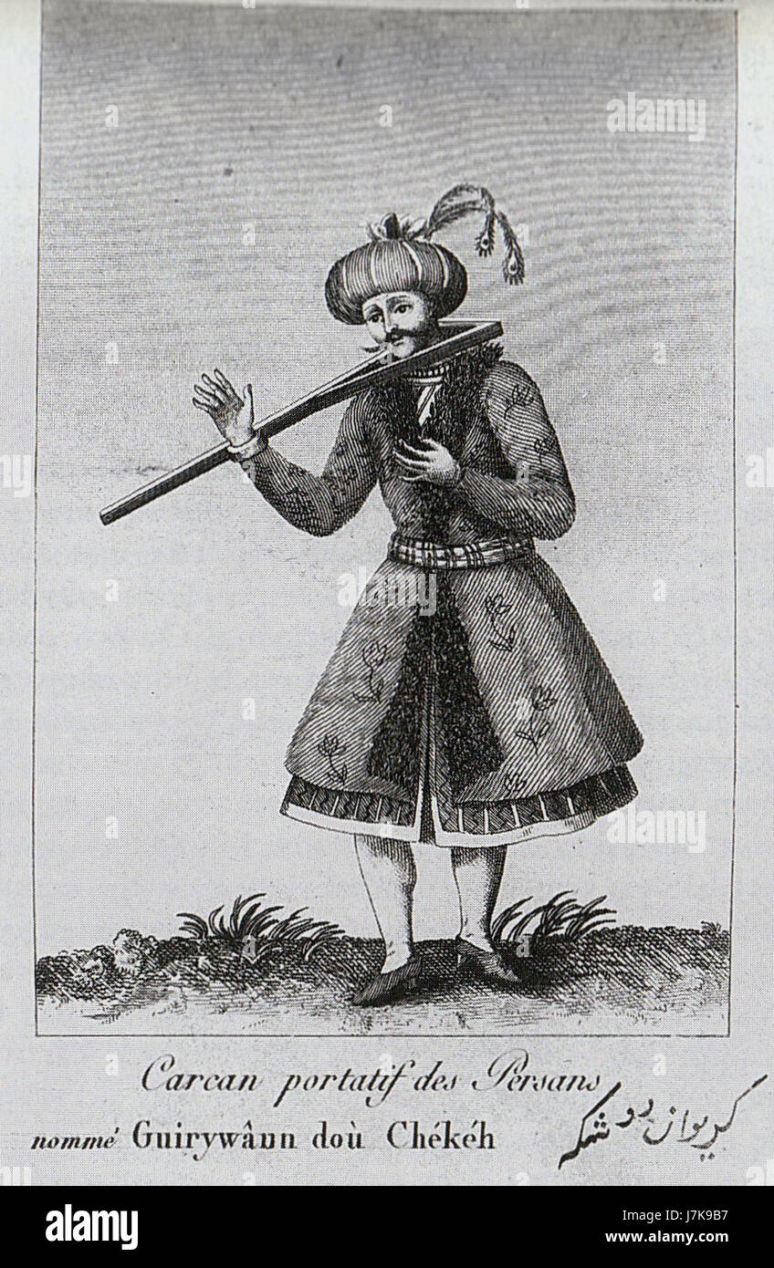 49 Chardin Safavid Legal system Karkan Stock Photo - Alamy