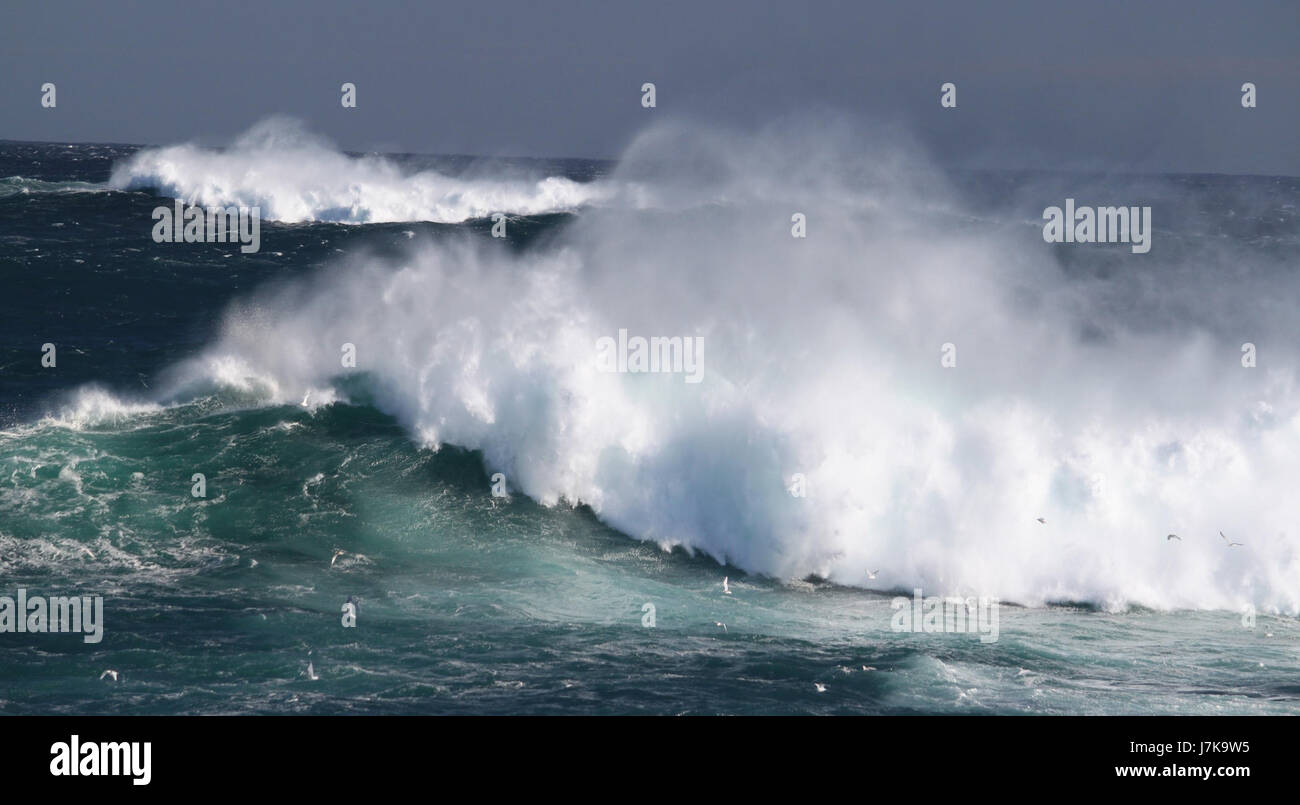 Dramatic coastal landscape along hi-res stock photography and images ...