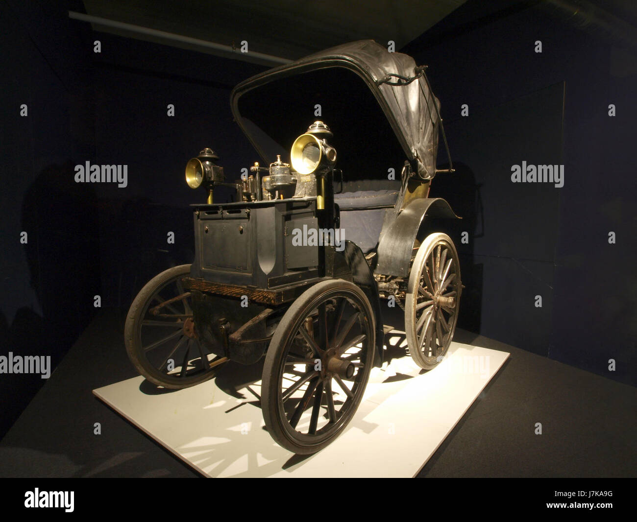 The 1895 Panhard & Levassor Phaeton is a classic automobile, showcasing ...