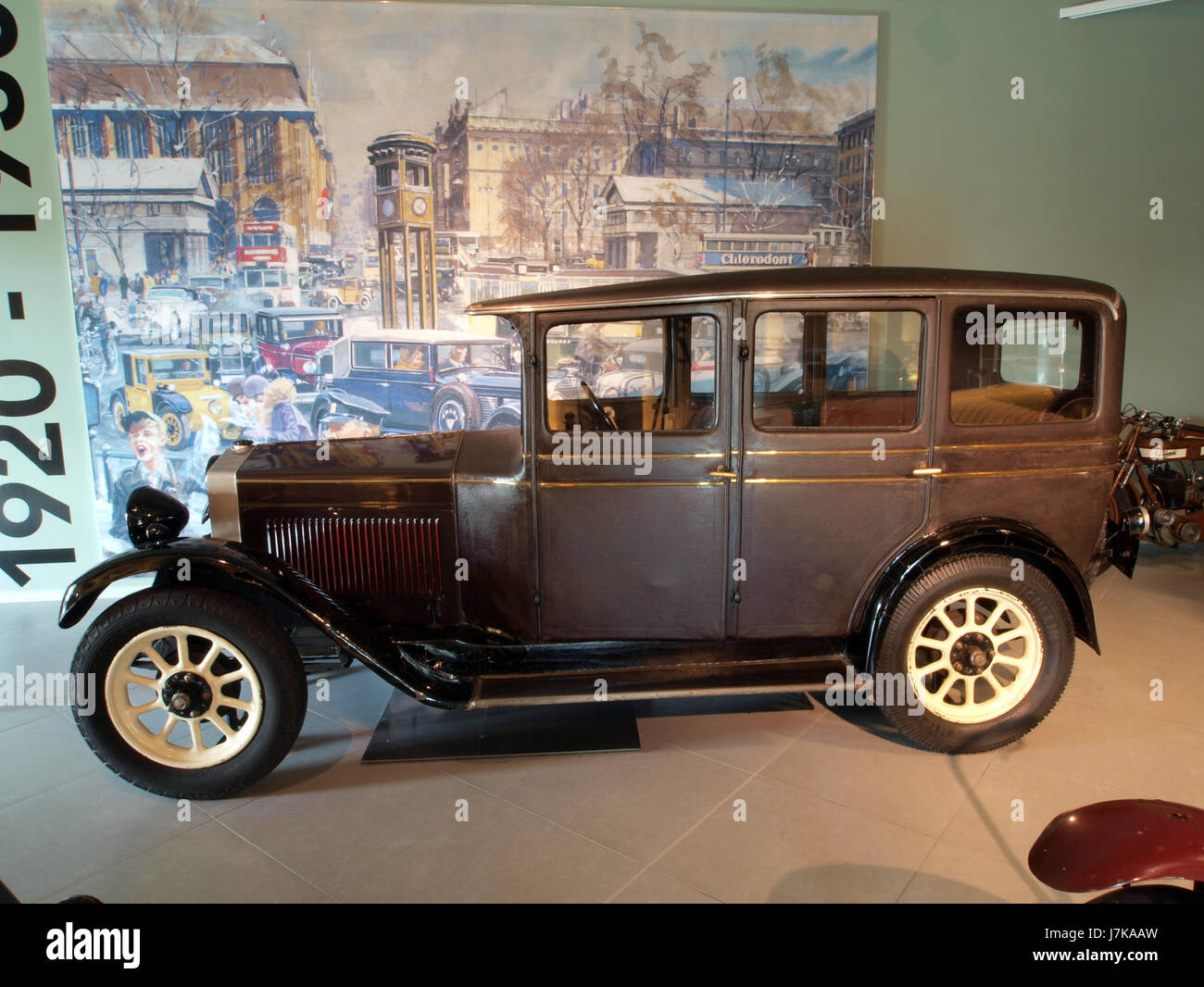 The 1928 Fiat 509A Saloon is a vintage car model, known for its compact ...