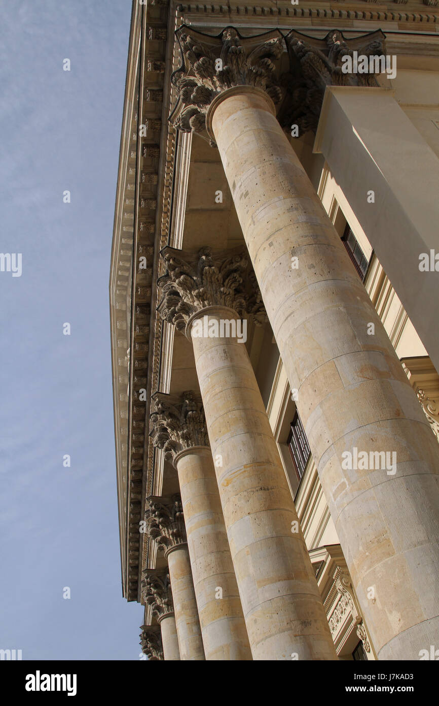 cathedral columns sightseeing berlin detail view monument cathedral ...