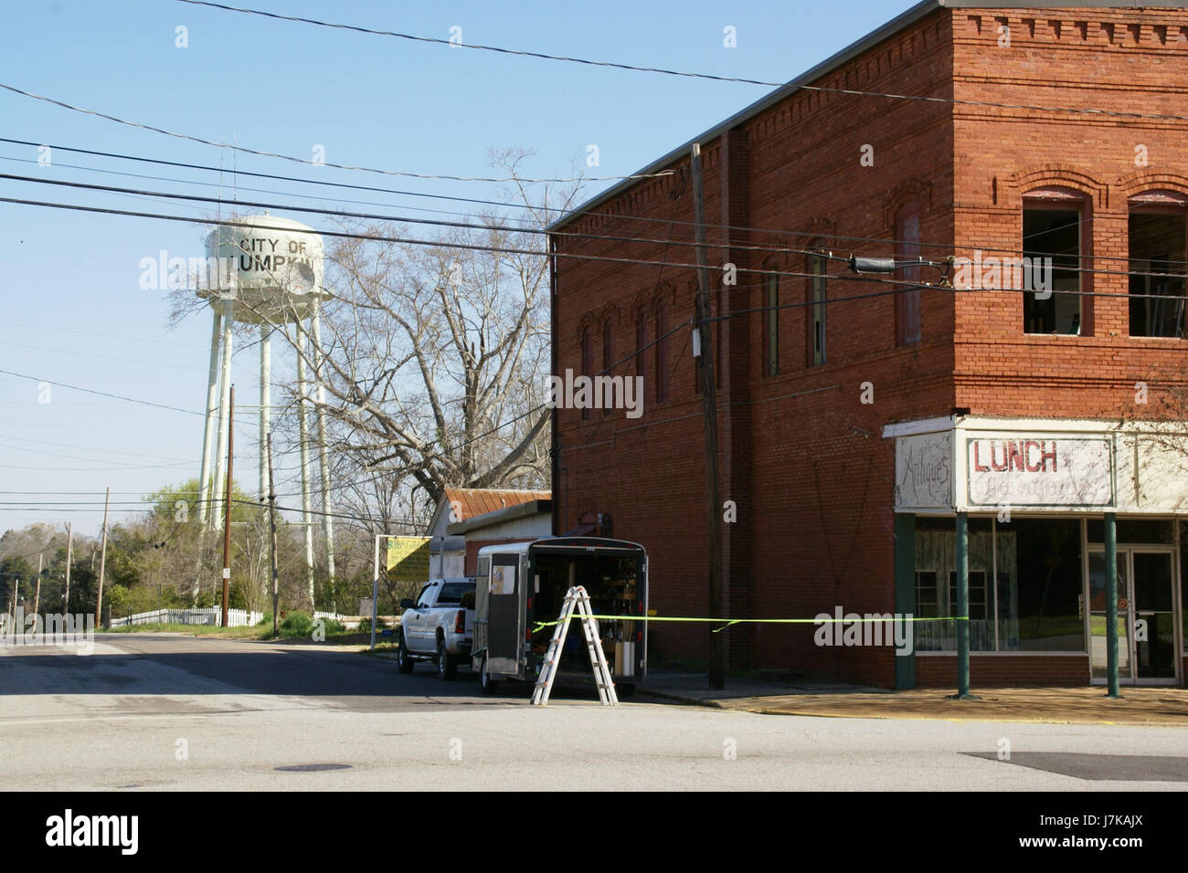 Map of lumpkin georgia hi-res stock photography and images - Alamy