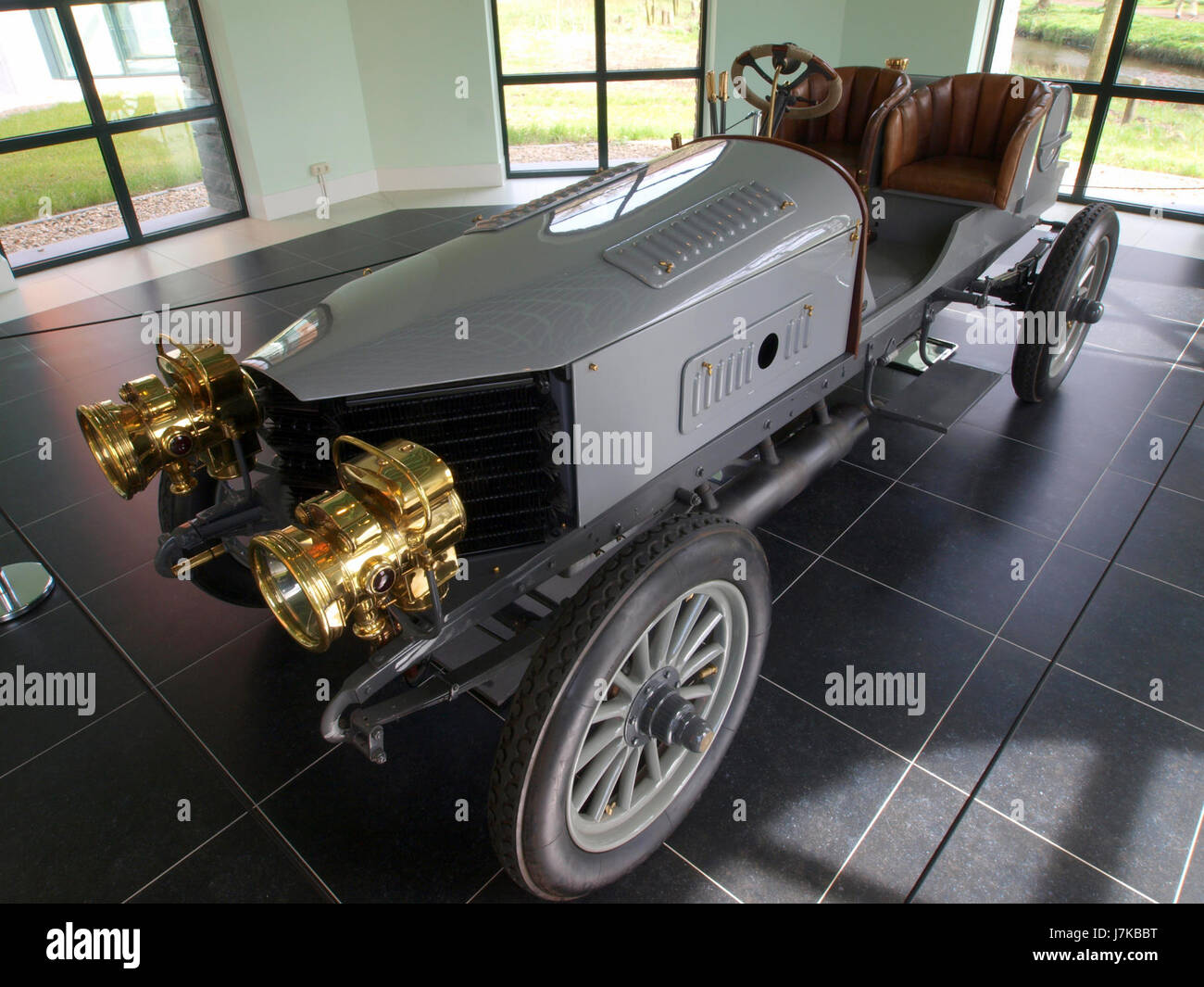 1903 Spyker 60HP Four Wheel Drive Racing Car Stock Photo - Alamy