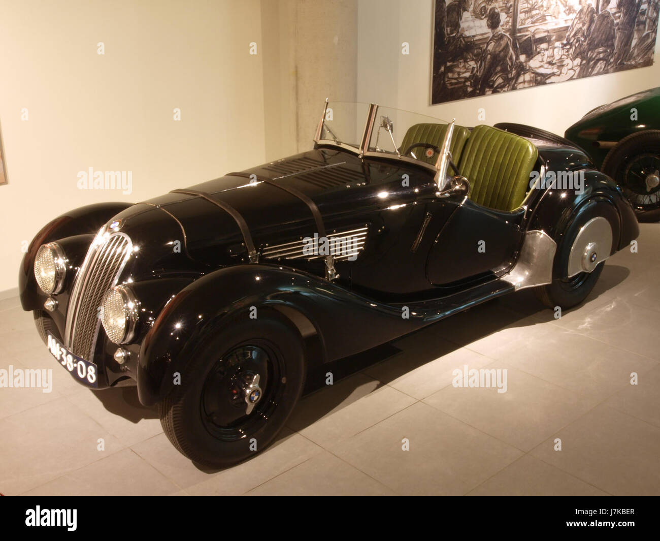 The 1938 BMW 328 is a classic car model known for its elegance ...