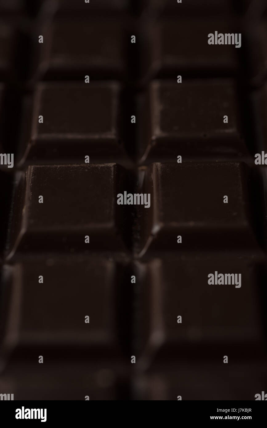 Dark chocolate bar close up Stock Photo - Alamy