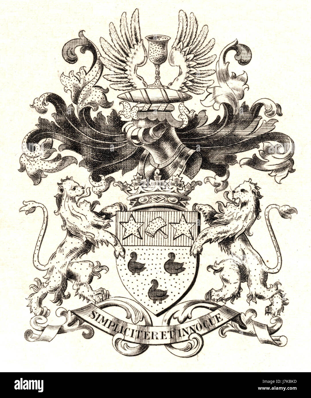 Blason Goblet 004 Stock Photo - Alamy