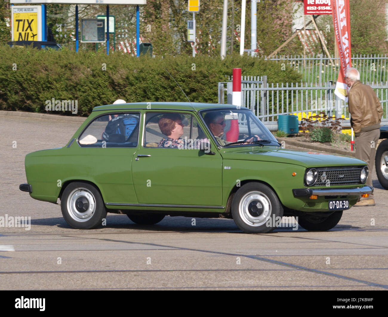 Photograph of a 1974 DAF 6622, a Dutch-manufactured compact car ...