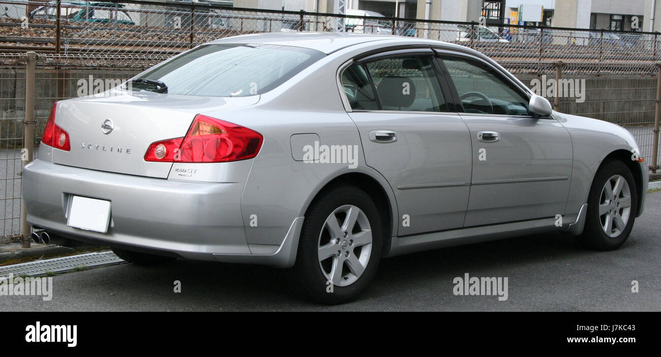 The 2004-2006 Nissan Skyline Sedan V35 250GT FOUR is a high-performance ...