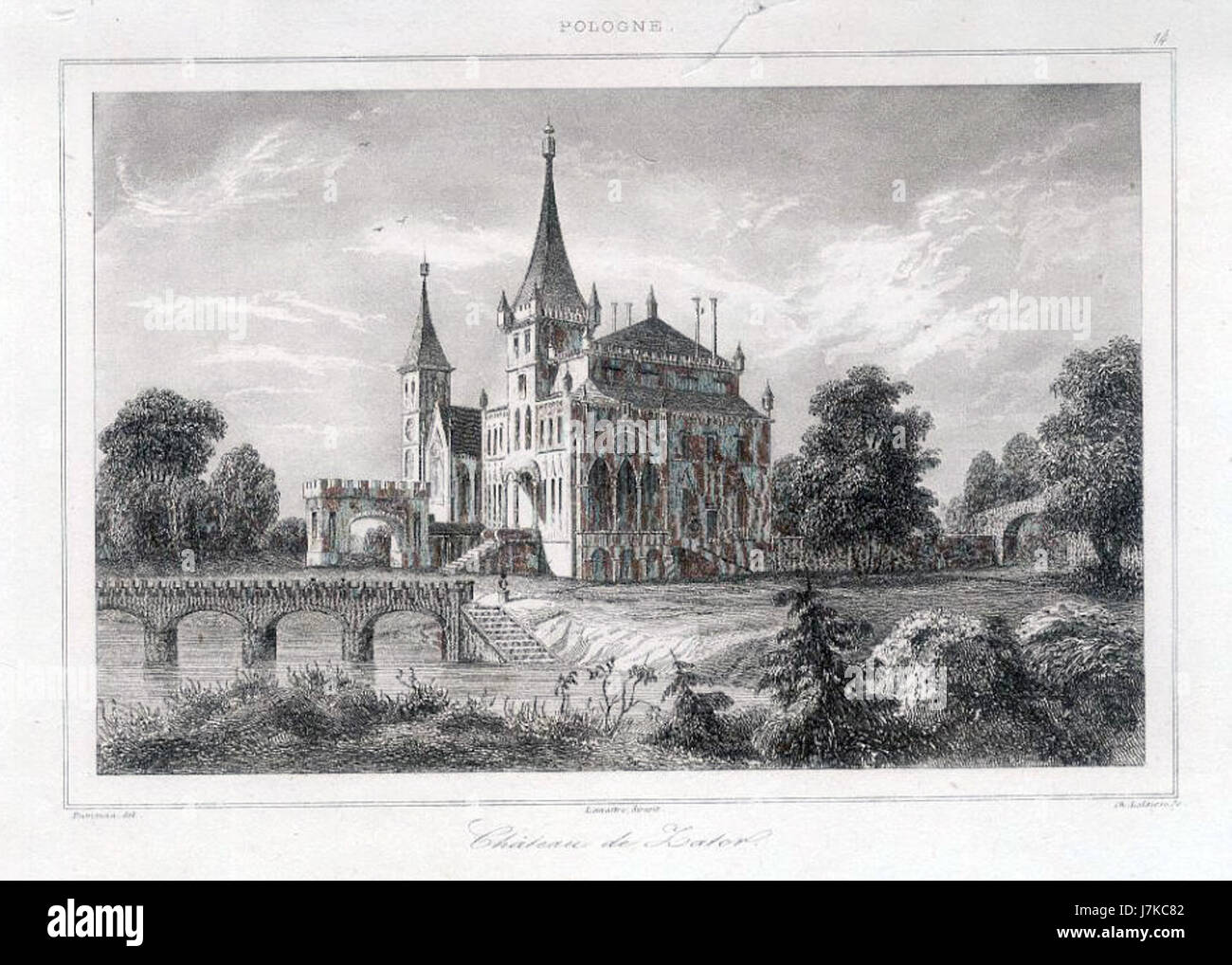 Image of Zator Castle, a historic castle located in the village of ...