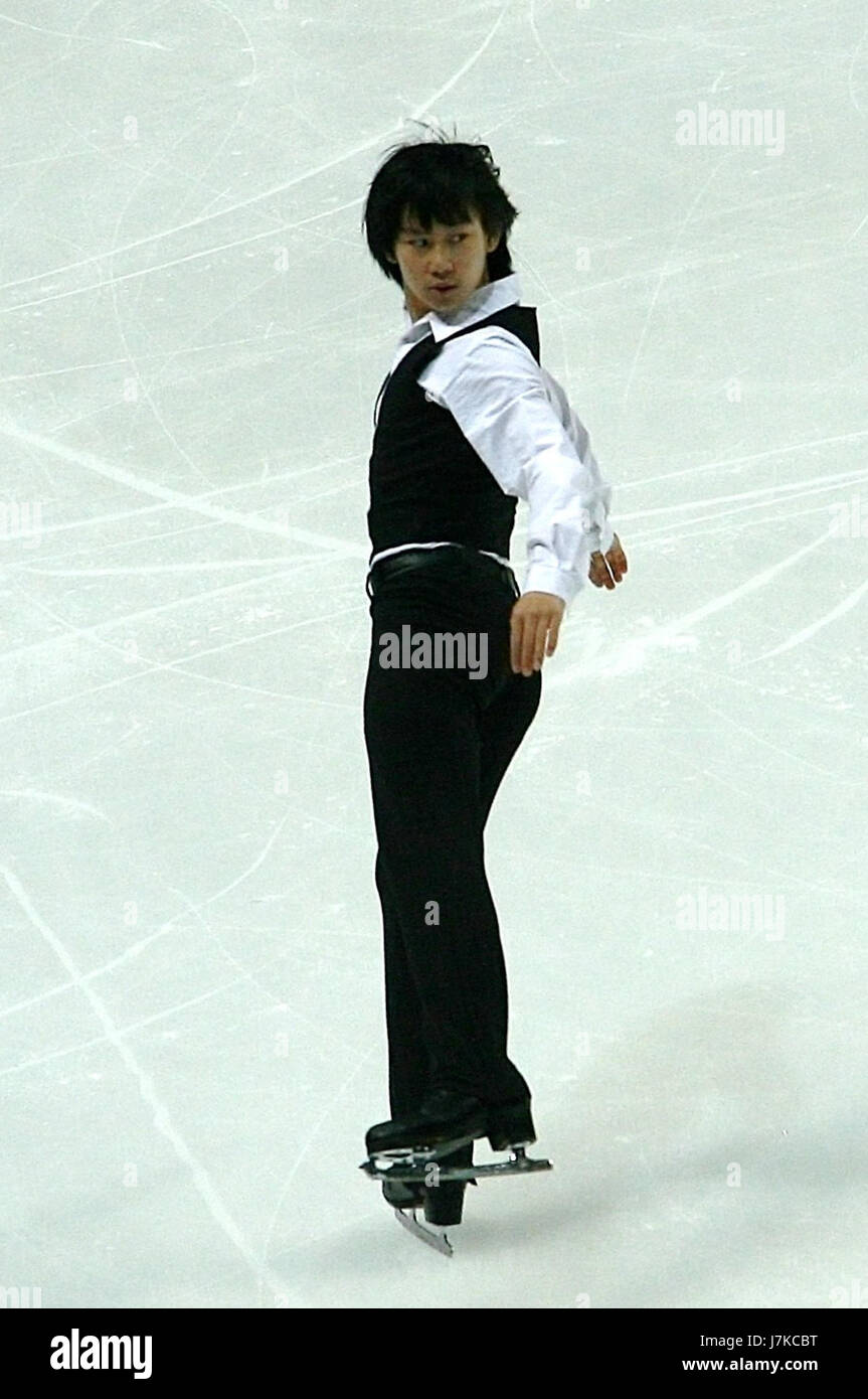 2011 WFSC 3d 009 Denis Ten Stock Photo - Alamy