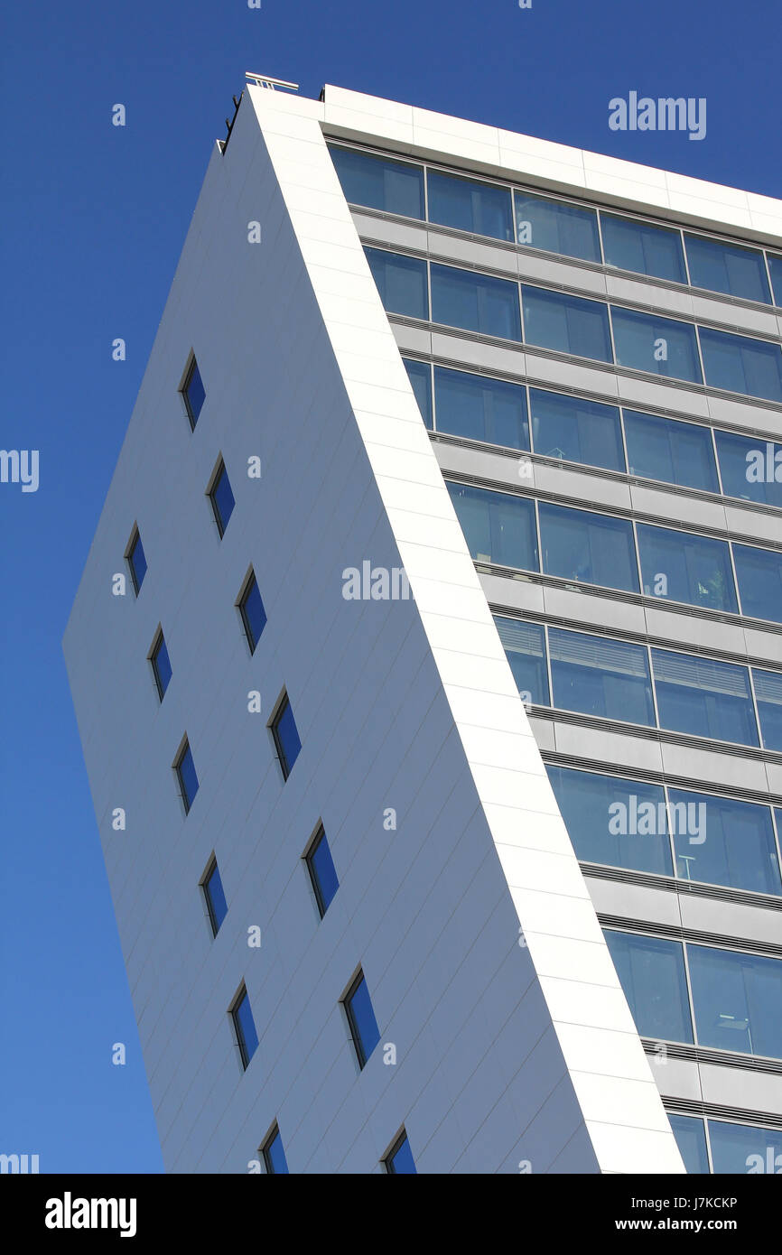 modern modernity office building office block block of offices building ...