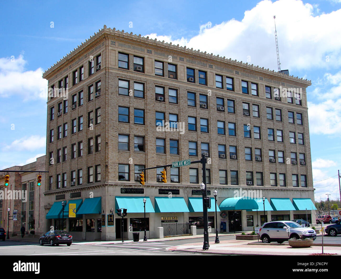 The Stewart Towers in Mansfield are notable architectural landmarks ...