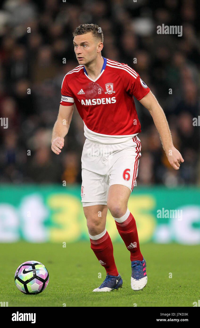 Middlesbrough's Ben Gibson Stock Photo - Alamy