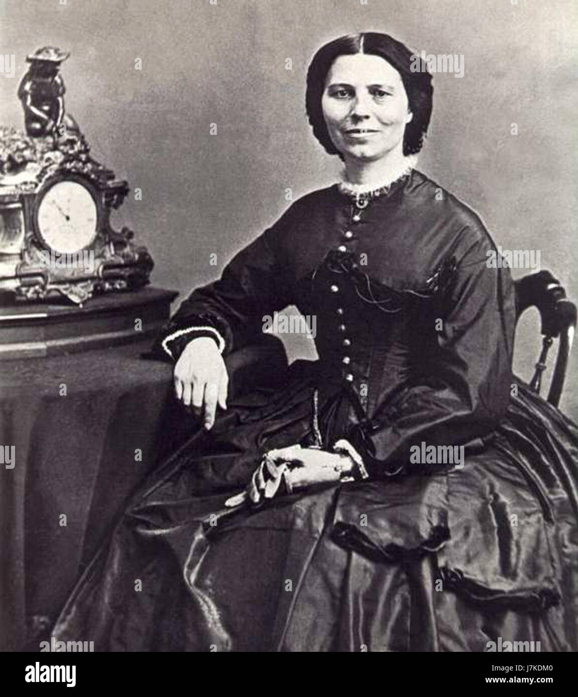 Clara Barton, a pioneering American nurse, is best known for founding the American Red Cross ...
