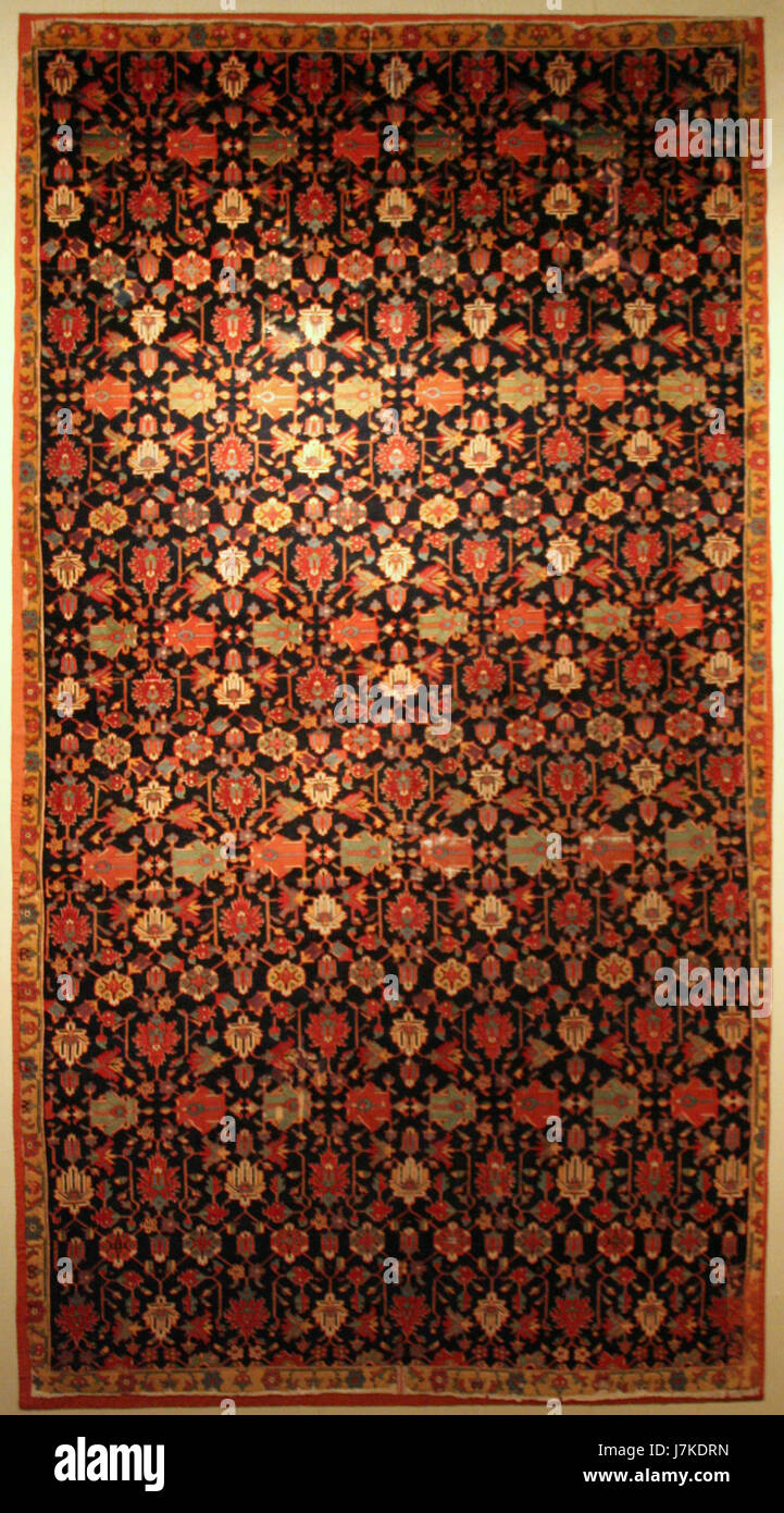 This piece of carpet, originating from the Caucasus region, is known ...