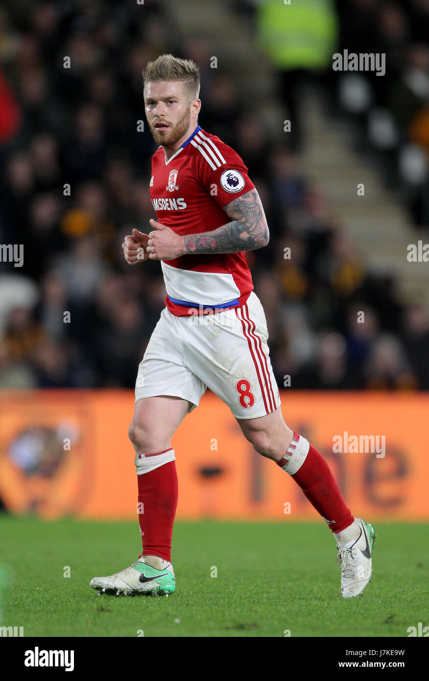 Middlesbrough's Adam Clayton Stock Photo - Alamy