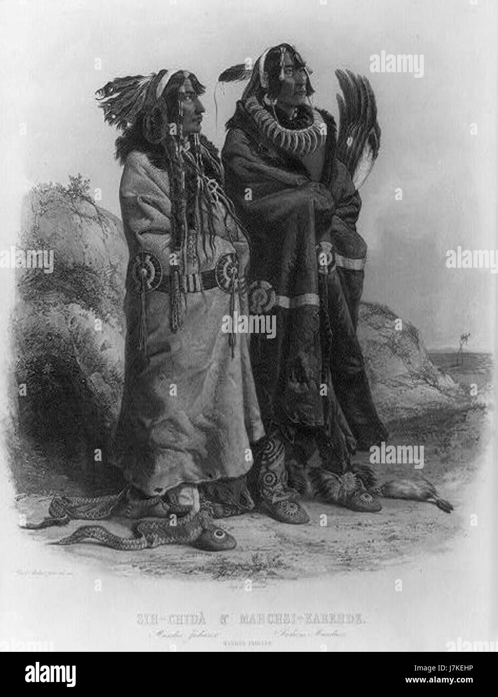 Mandan tribe hi-res stock photography and images - Alamy
