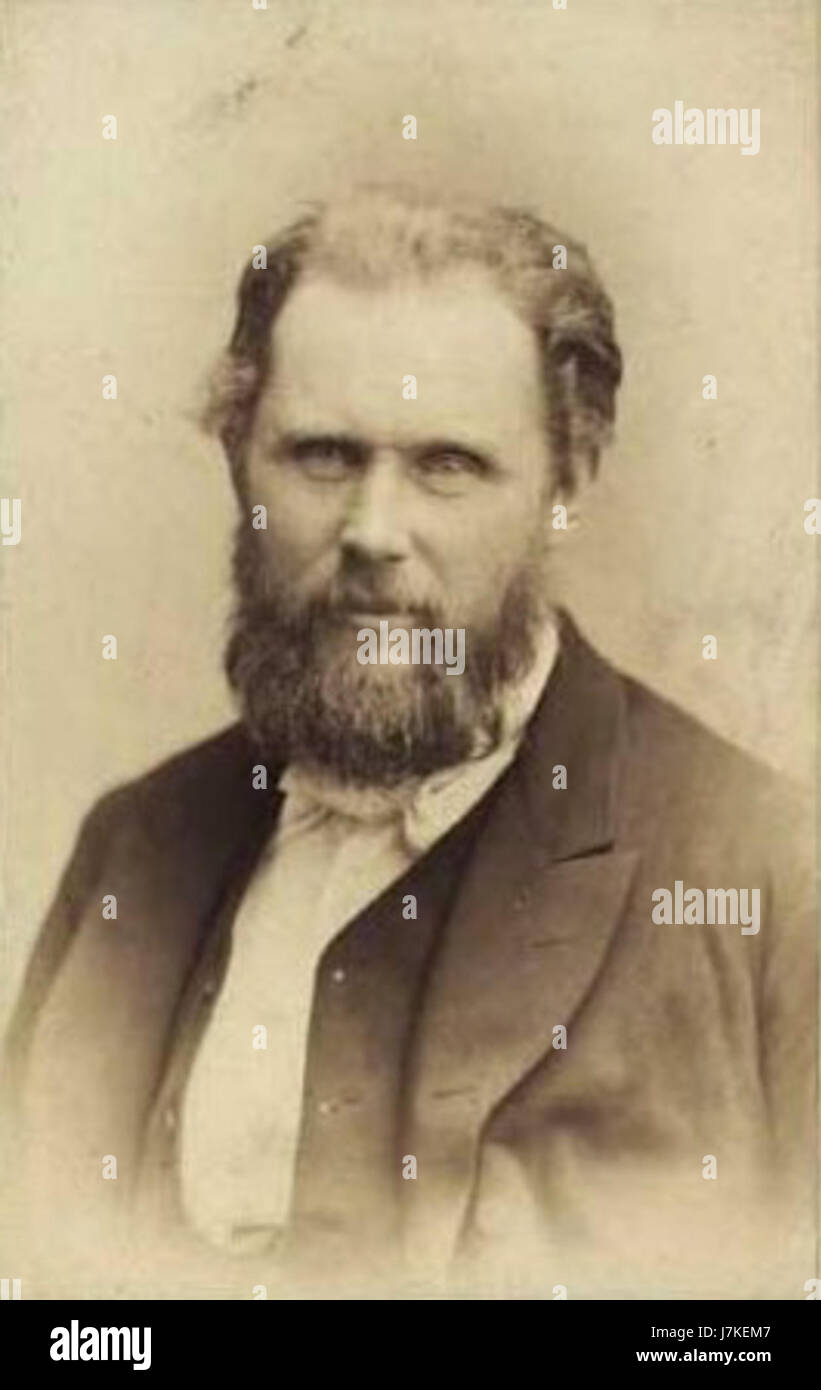 August Saabye 1872 by Jens Petersen Stock Photo - Alamy