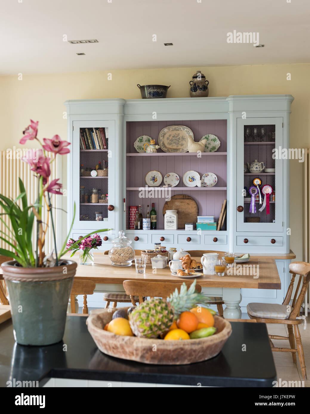Large pale blue dresser from Mark Wilkinson Furniture in large open ...