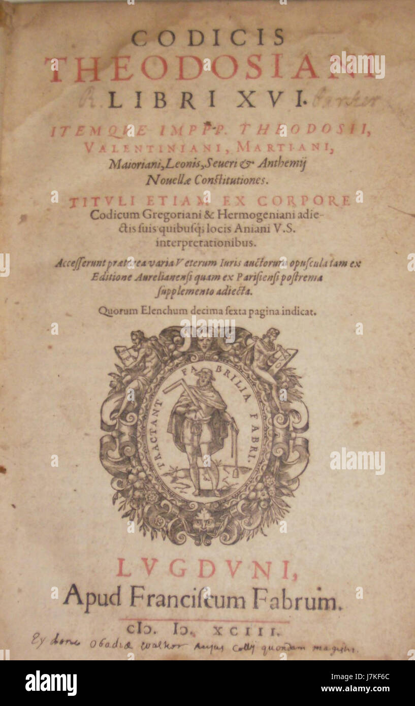 Theodosiani hi-res stock photography and images - Alamy