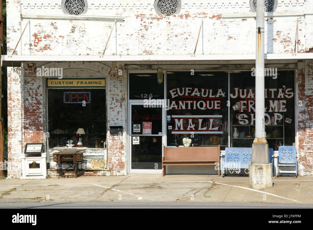 Map of eufaula hi-res stock photography and images - Alamy
