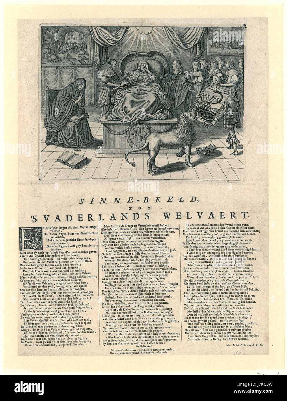 This image depicts a historical visual representation from 1665 ...