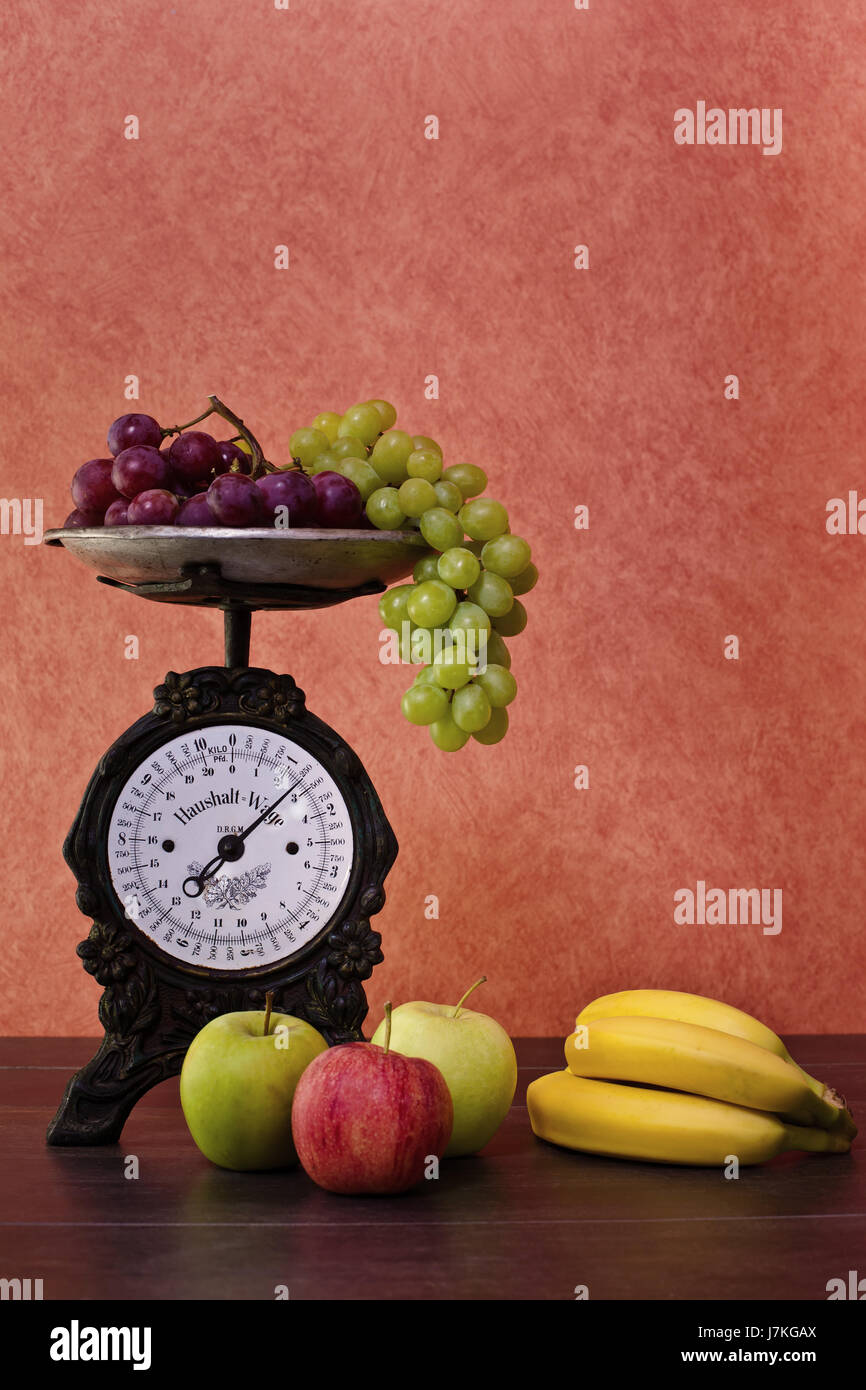 nostalgia fruit scales weigh nutrition healthy old blue tool nostalgia ...