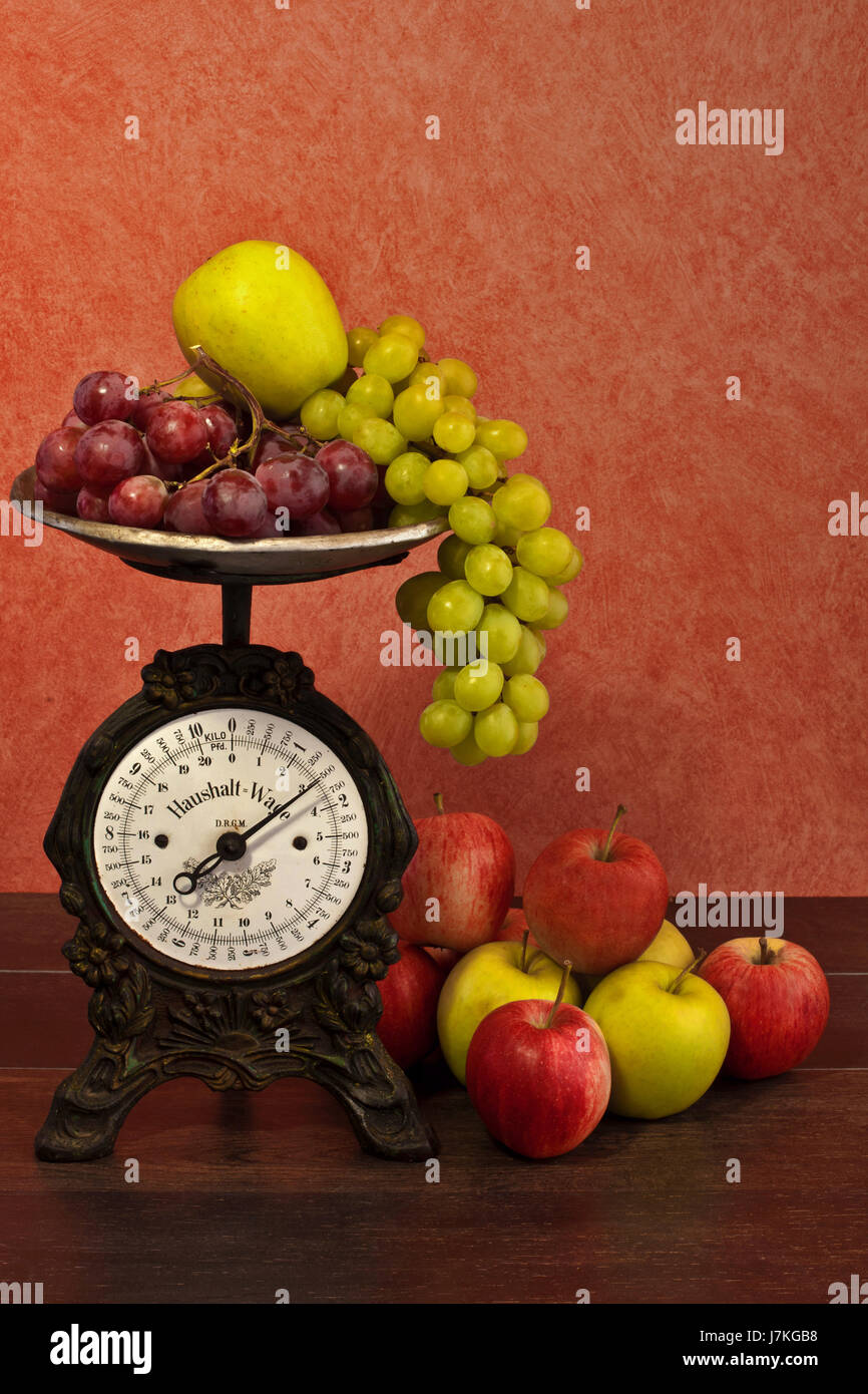 nostalgia fruit scales weigh nutrition healthy old blue tool nostalgia ...