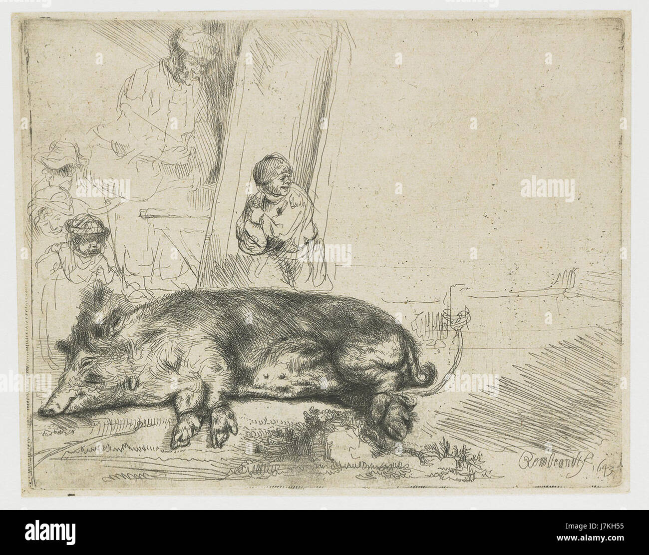 B157 likely refers to a specific work or engraving by the renowned ...
