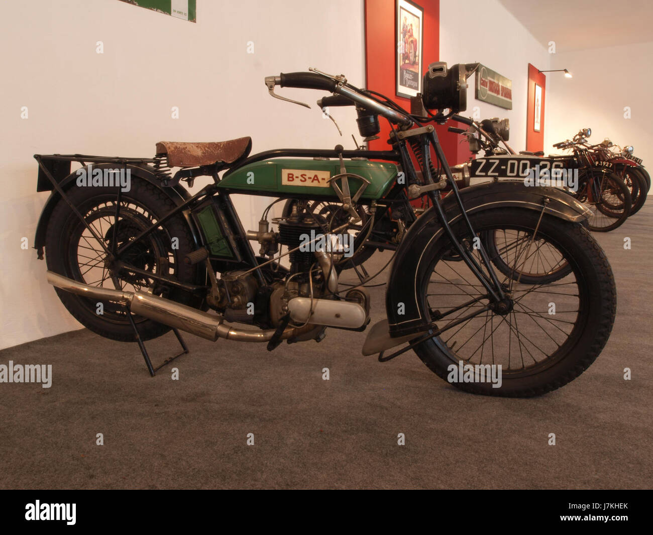 The 1925 BSA 5hp 550cc motorcycle is a classic British motorbike from ...