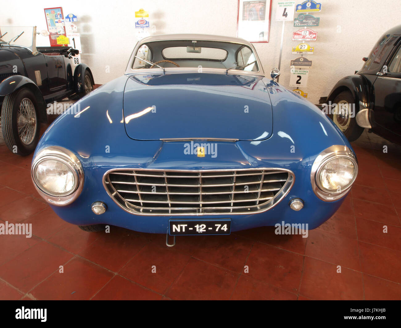 1951 Ferrari 195 Inter, 135hp, V12, 2487cc p6 Stock Photo - Alamy