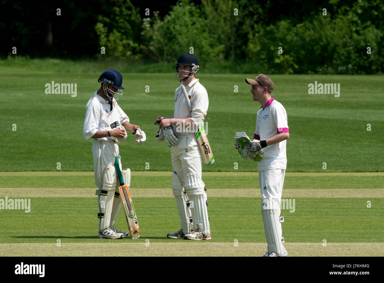 University sport, UK - men`s cricket Stock Photo - Alamy