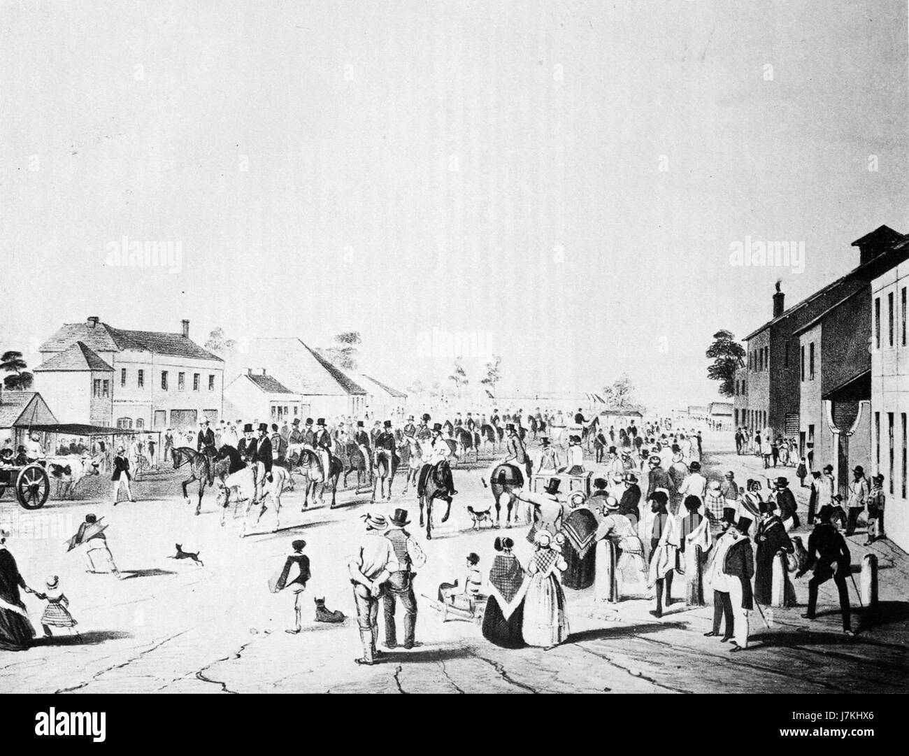 This image depicts Captain Charles Sturt departing from Adelaide in ...