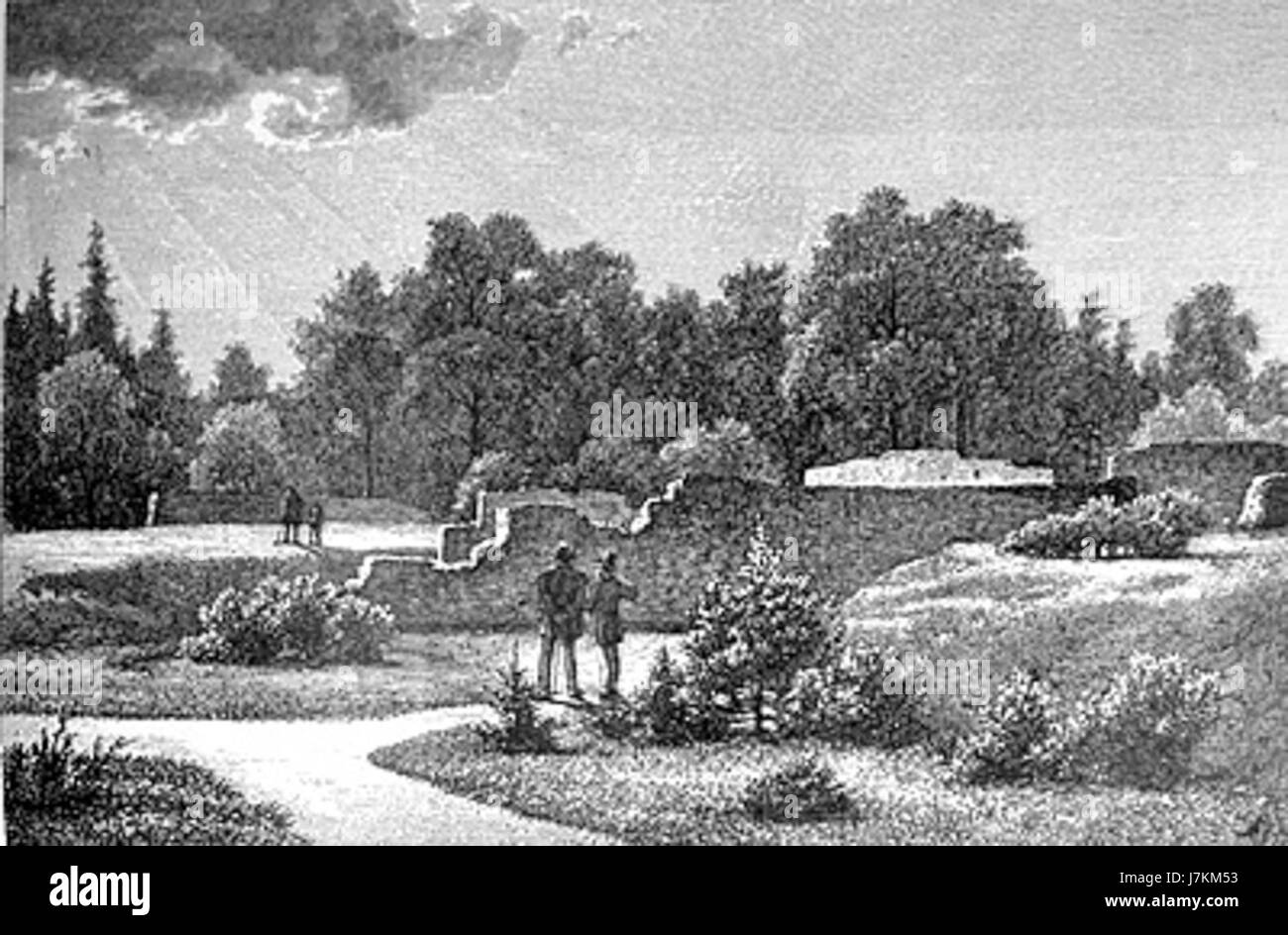 Asserbo Ruiner is the site of a historical ruin in Denmark, featuring ...