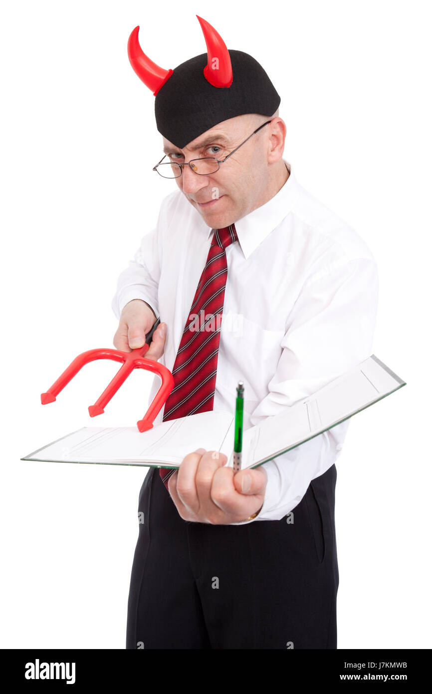 Devil office hi-res stock photography and images - Alamy