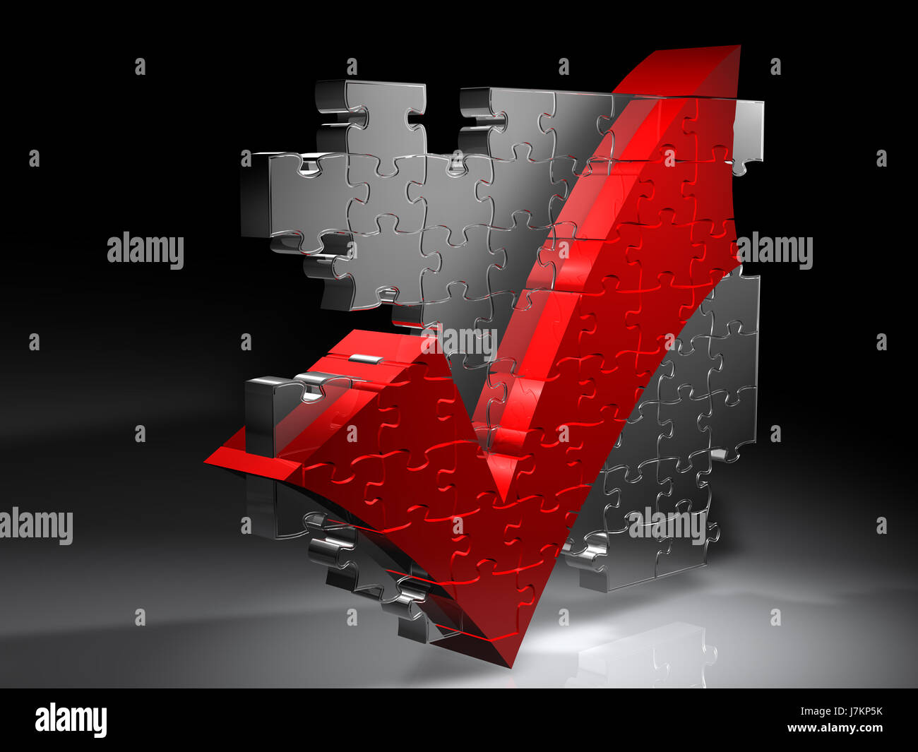 abgehagt - puzzle - 3d Stock Photo - Alamy