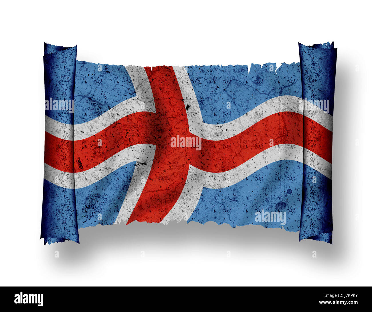 flag iceland national flag blow iceland national pictogram symbol ...