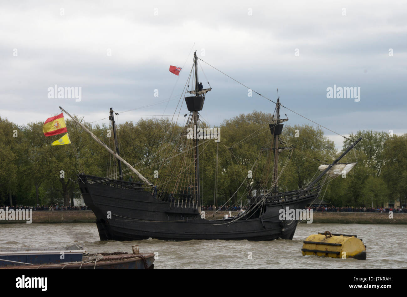 Victoria ship replica hi-res stock photography and images - Alamy