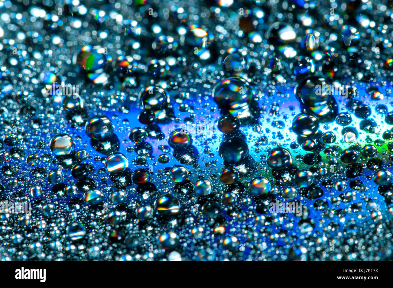 colour drop rainbow surface color reflective colorful water drip drops ...