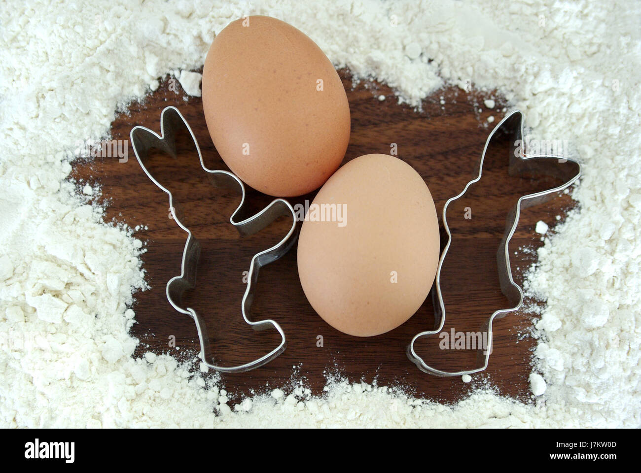 easter flour hare easter-bunny egg bake symbolic easter flour hare ...