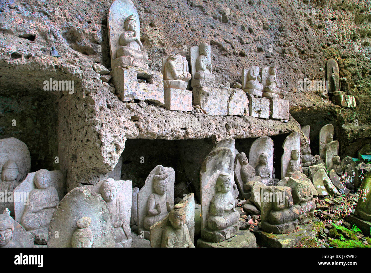 Oya-ji Temple Stone Sculpture Utsunomiya city Tochigi Japan Stock Photo ...