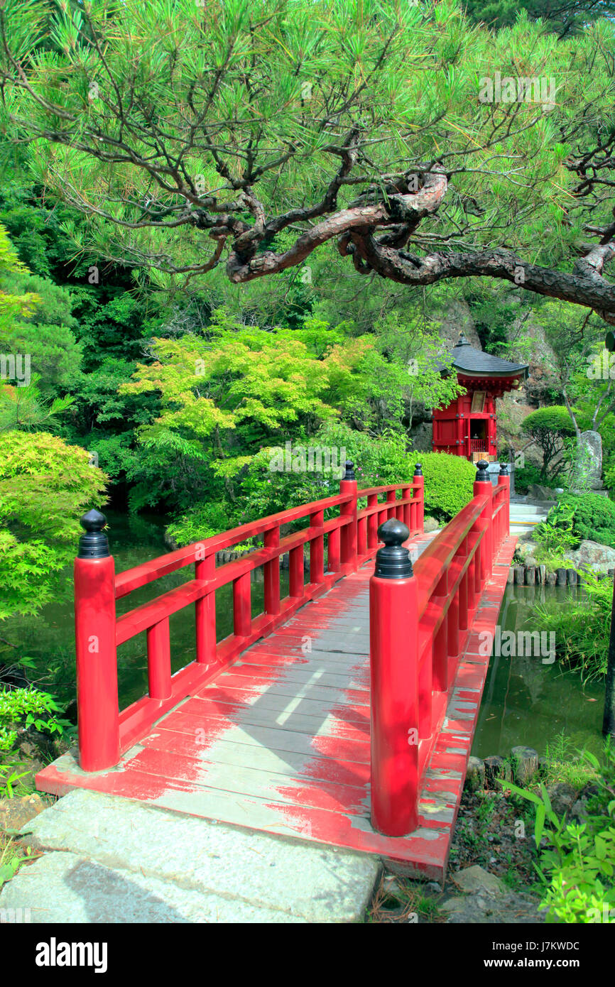 Oya-ji Temple Benten-do Garden Utsunomiya city Tochigi Japan Stock ...