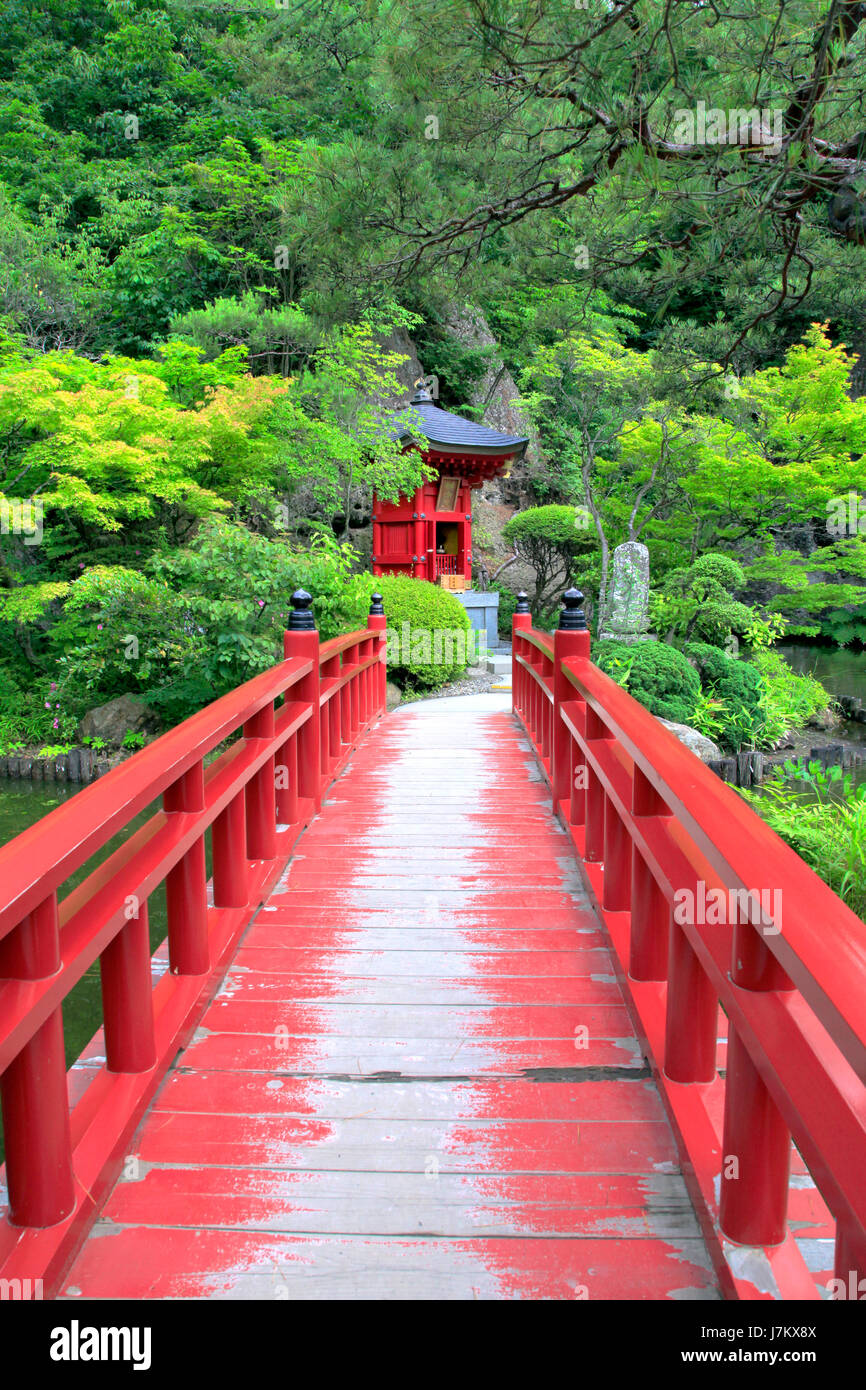 Oya-ji Temple Benten-do Garden Utsunomiya city Tochigi Japan Stock ...